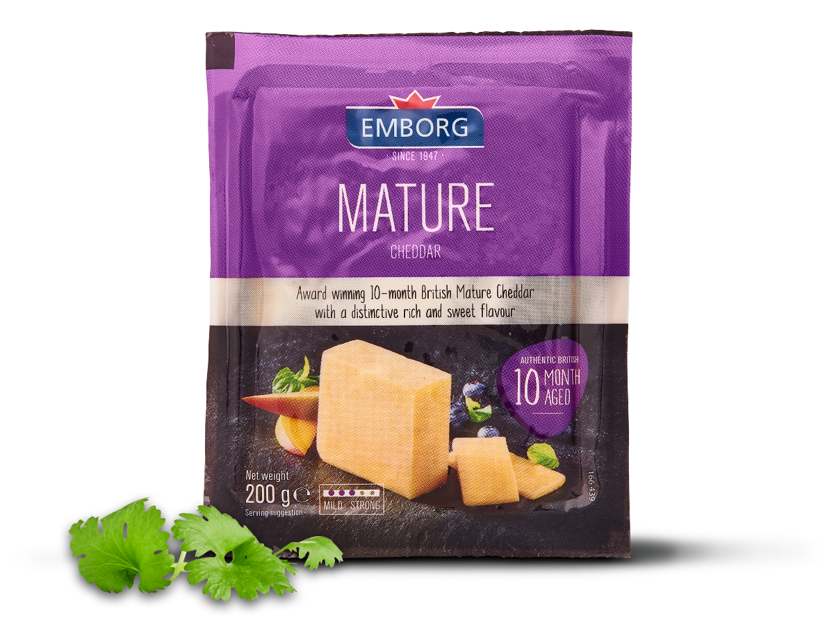 Mature Cheddar Block - Emborg