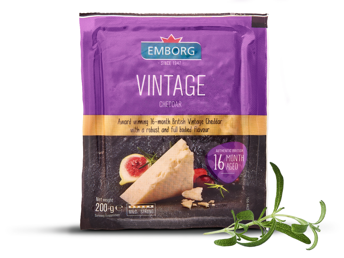 Vintage Cheddar Block - Emborg