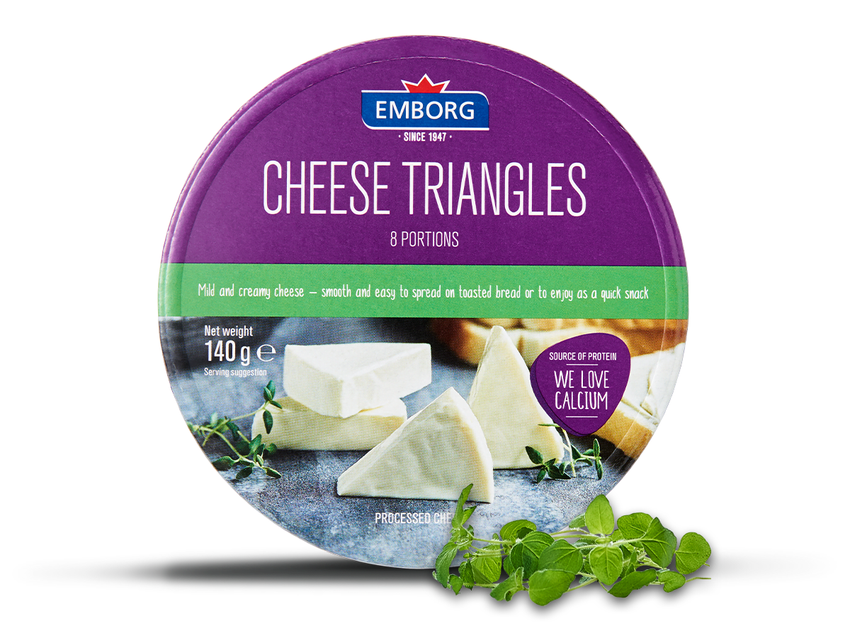 Cheese Triangles Emborg