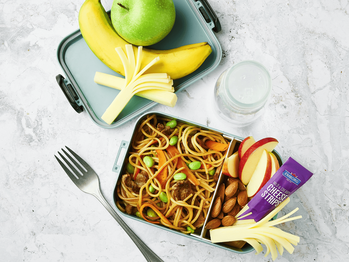 Snack Cheese Strips Emborg